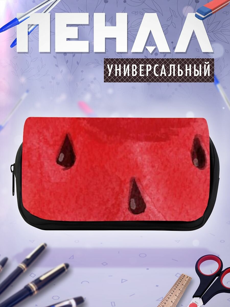 Школьный пенал арбуз арбузный телефон