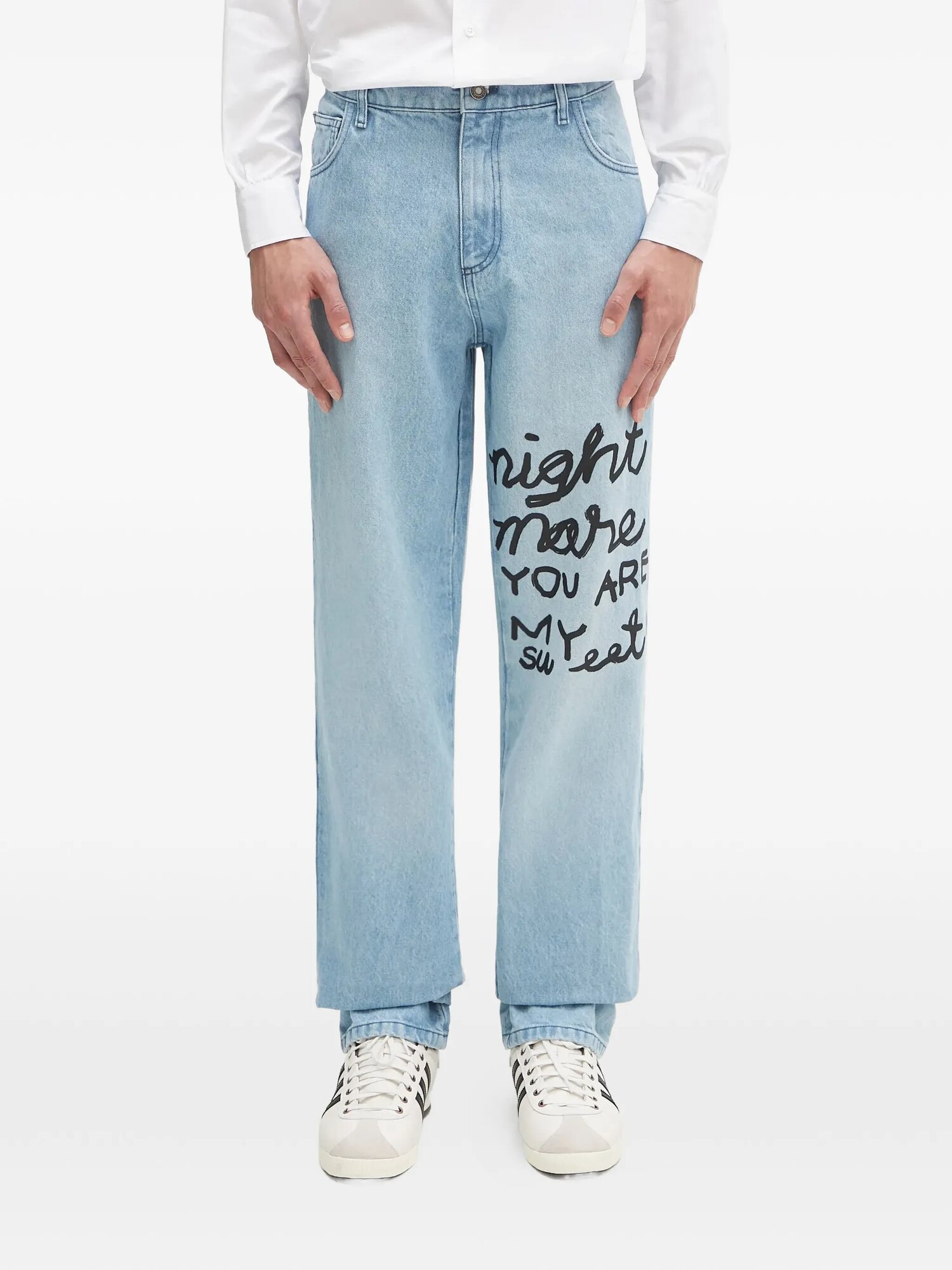 Джинсы Printed jeans 