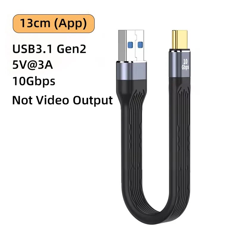 Кабель USB-C На Type-C, 40 Гбит/с, Thunderbolt 3, 4K При 60 Гц, Быстрая Зарядка PD 100 Вт, Синхронизация Данных, USB 4.0/3.1 .