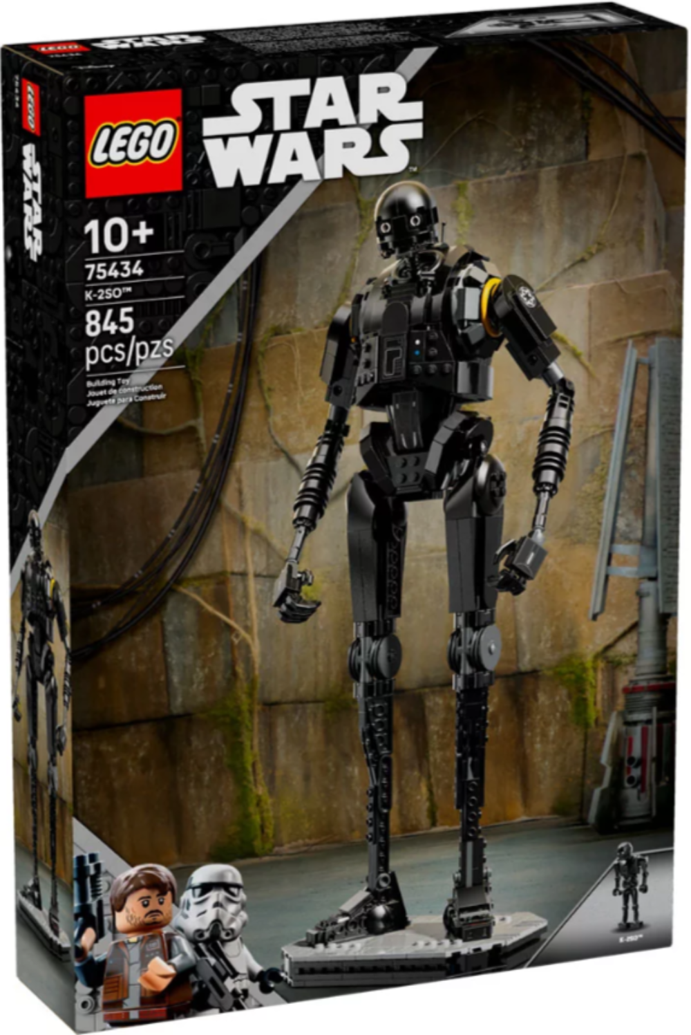 Конструктор LEGO Star Wars 75434 K-2SO Security Droid Охранный дроид K-2SO, 845 дет.