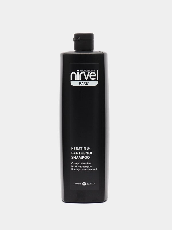 NIRVEL KERATIN PANTHENOL Шампунь питательный с кератином для сухих и поврежденных волос 1л