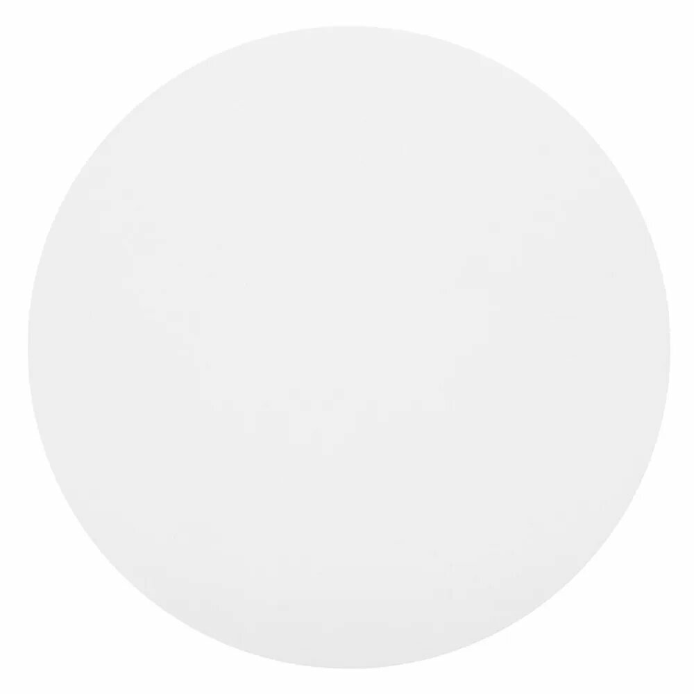 Плафон из белого акрила круглый для потолочного светильника с мягким светораспределением