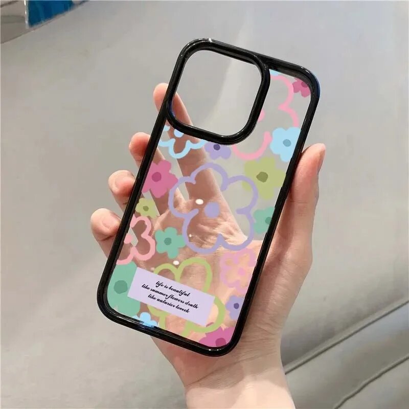 Чехол для iPhone 16 Pro Max, Style 4, прозрачный