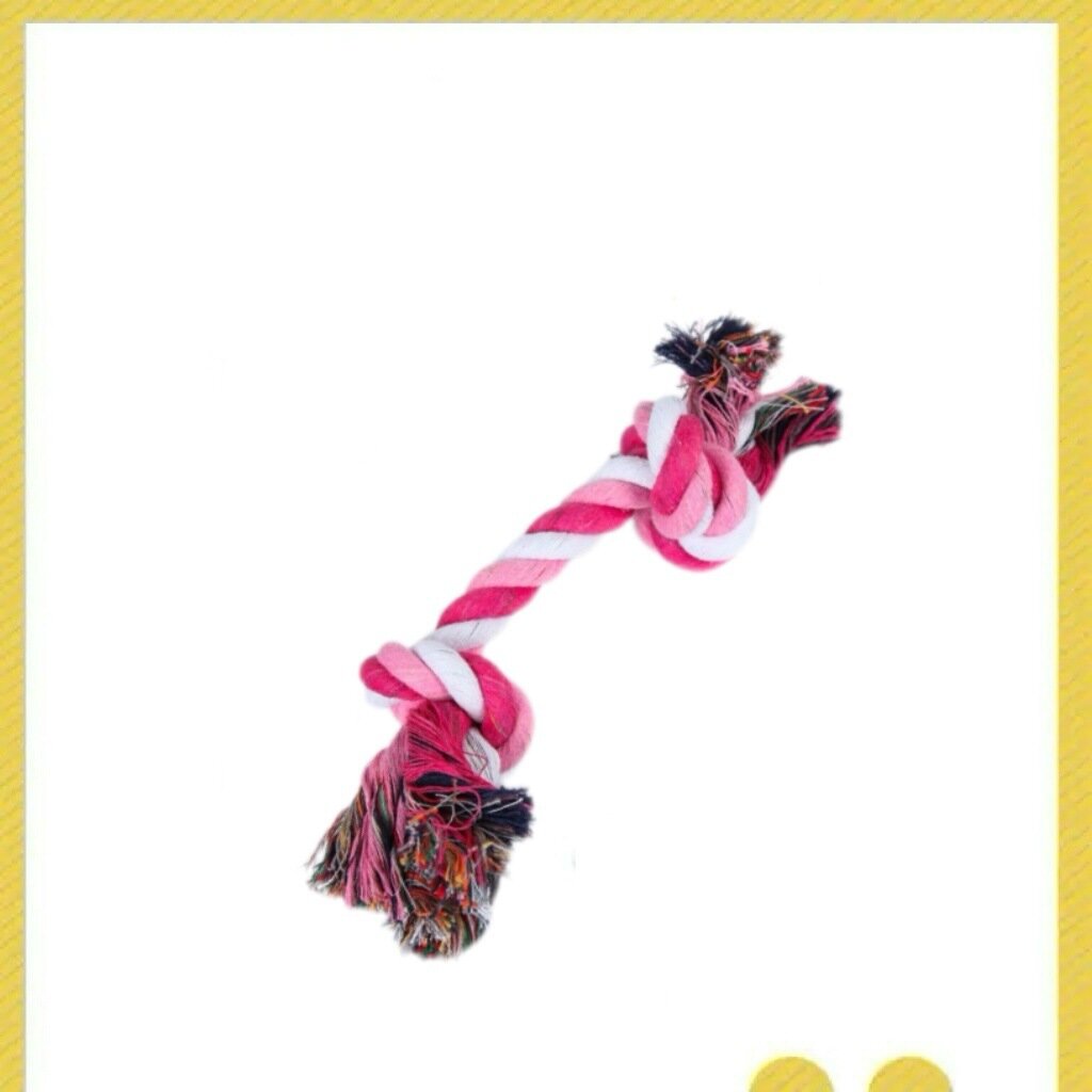 Игрушка для собак, прочная веревка для жевания, узел, мяч, веревка для щенков, лабрадор, бордер-колли, золотистый ретривер, веселая веревка для перетягивания