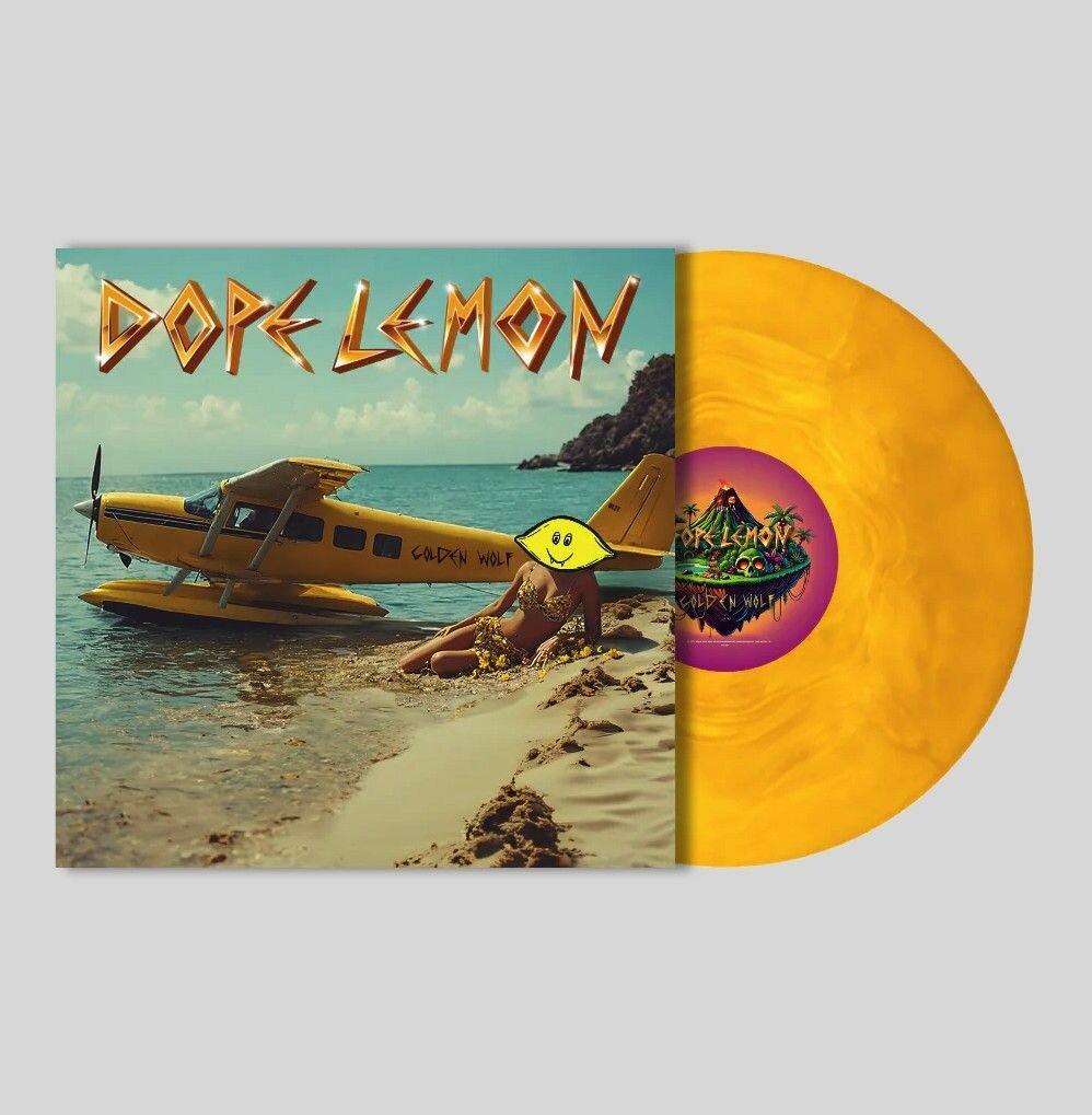 Виниловая пластинка Dope Lemon. Golden Wolf. Gold Marble (LP)