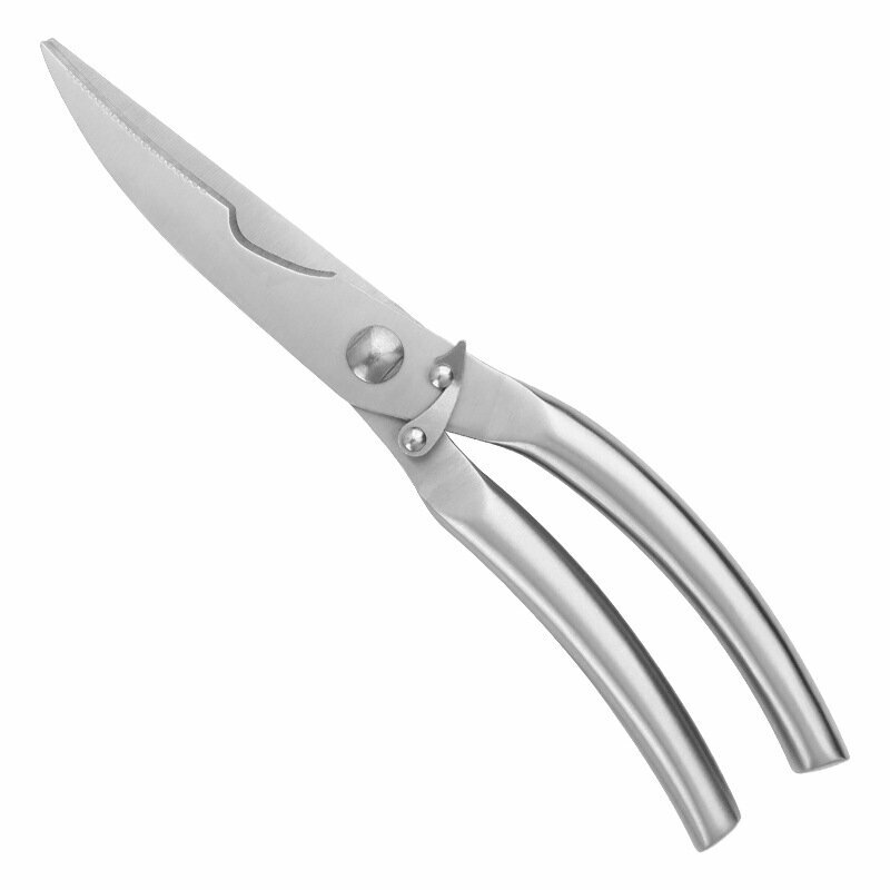 ⭐Многофункциональные ножницы для куриных костей, бытовые кухонные ножницы из нержавеющей стали, тяжелые ножницы для кухни, ножницы для костей и рыбьих плавников, полностью стальные ножницы⭐