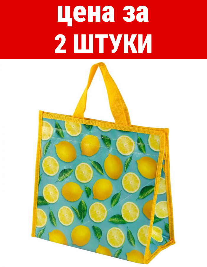 Комплект 2 шт, термосумка FRUITS СВ-89 (12 литров) 30Х15Х28СМ 004989 скрап