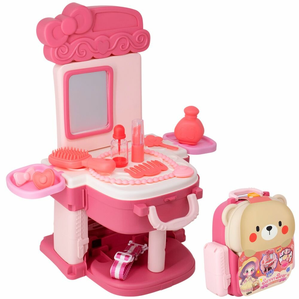 Игровой набор 6069 Туалетный столик в чемодане