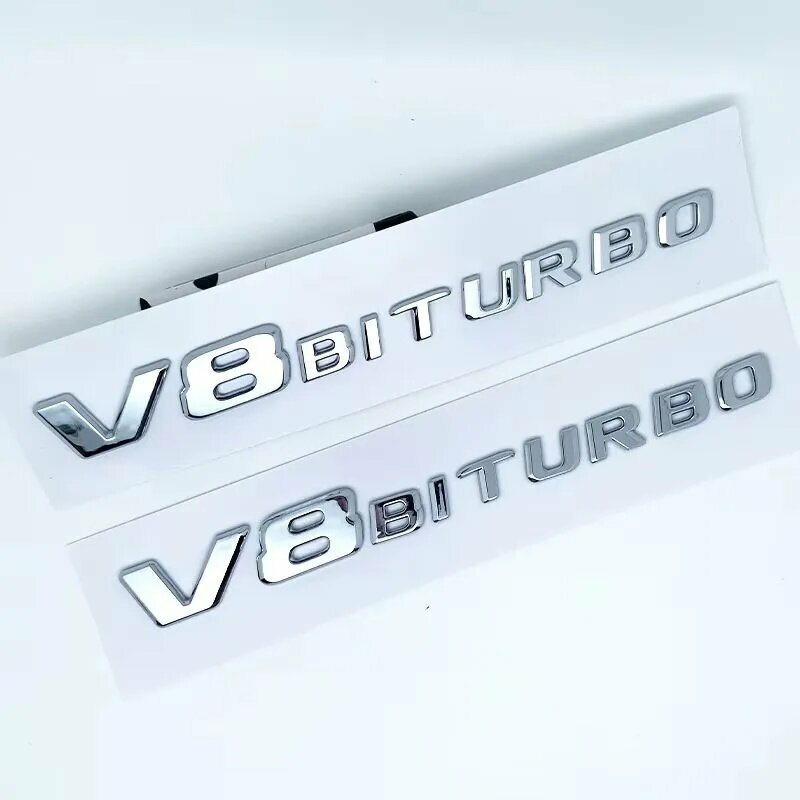 3D - буквы G63 G65 V8 Biturbo V12 Biturbo Наклейка логотипа для Mercedes - Benz AMG W463