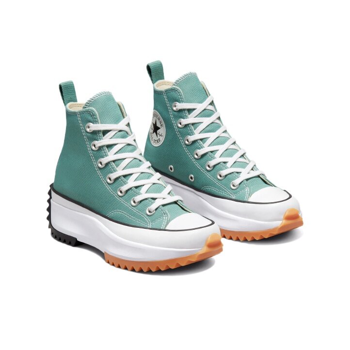 Кроссовки Converse Run Star Hike, размер EU 35 стопа (21CM), зеленый, — фото 1