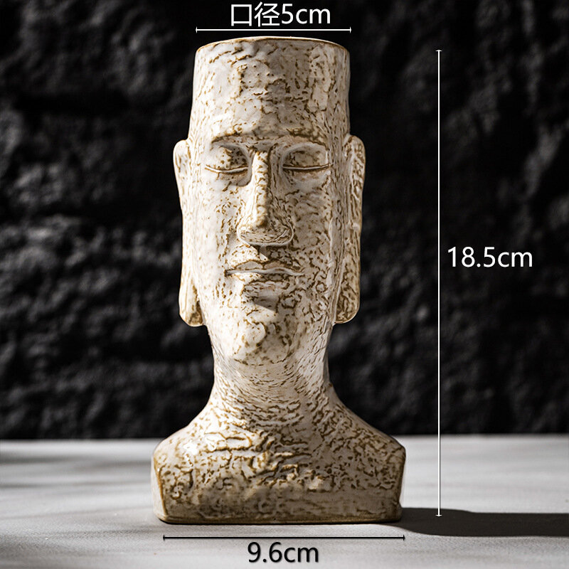 Статуи Моаи из камня, керамические вазы, декоративные предметы, оригинальные подарочные коробки, мебель для отелей и домов, предметы интерьера, изделия ручной работы для гостевых домов.