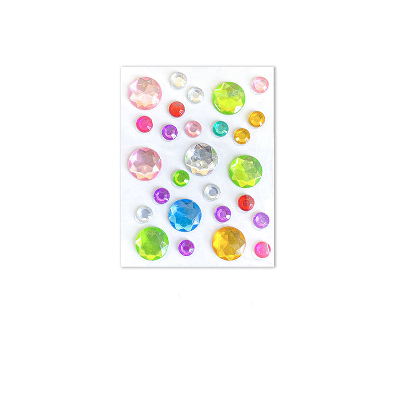 Акриловые Стикеры: Самоклеящиеся Камни Для Длительного Блеска - Легкое Применение Без Остатка Для Творчества Детей С Драгоценными Стикерами For DIY Украшения И Лицевого Декора