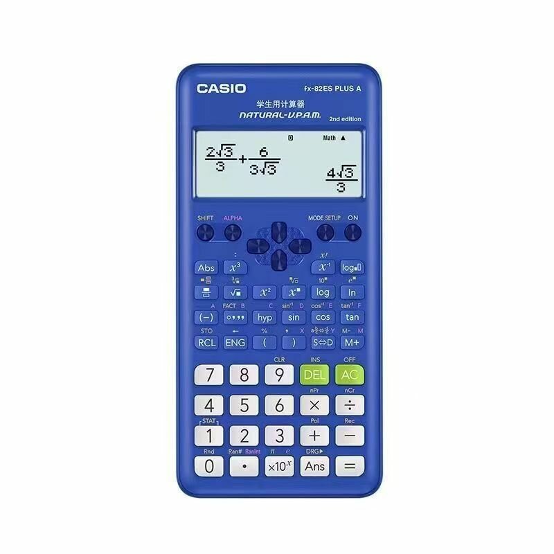 FX-82ESPLUS-2-WDHW непрограммируемый научный калькулятор CASIO