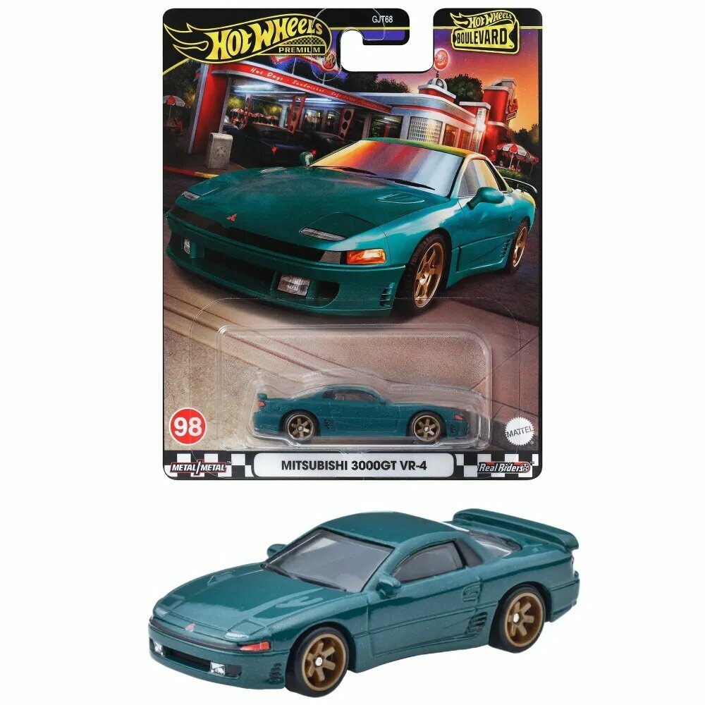 Машинка Mattel Hot Wheels Premium GJT68 Mitsubishi 3000gt Vr-4