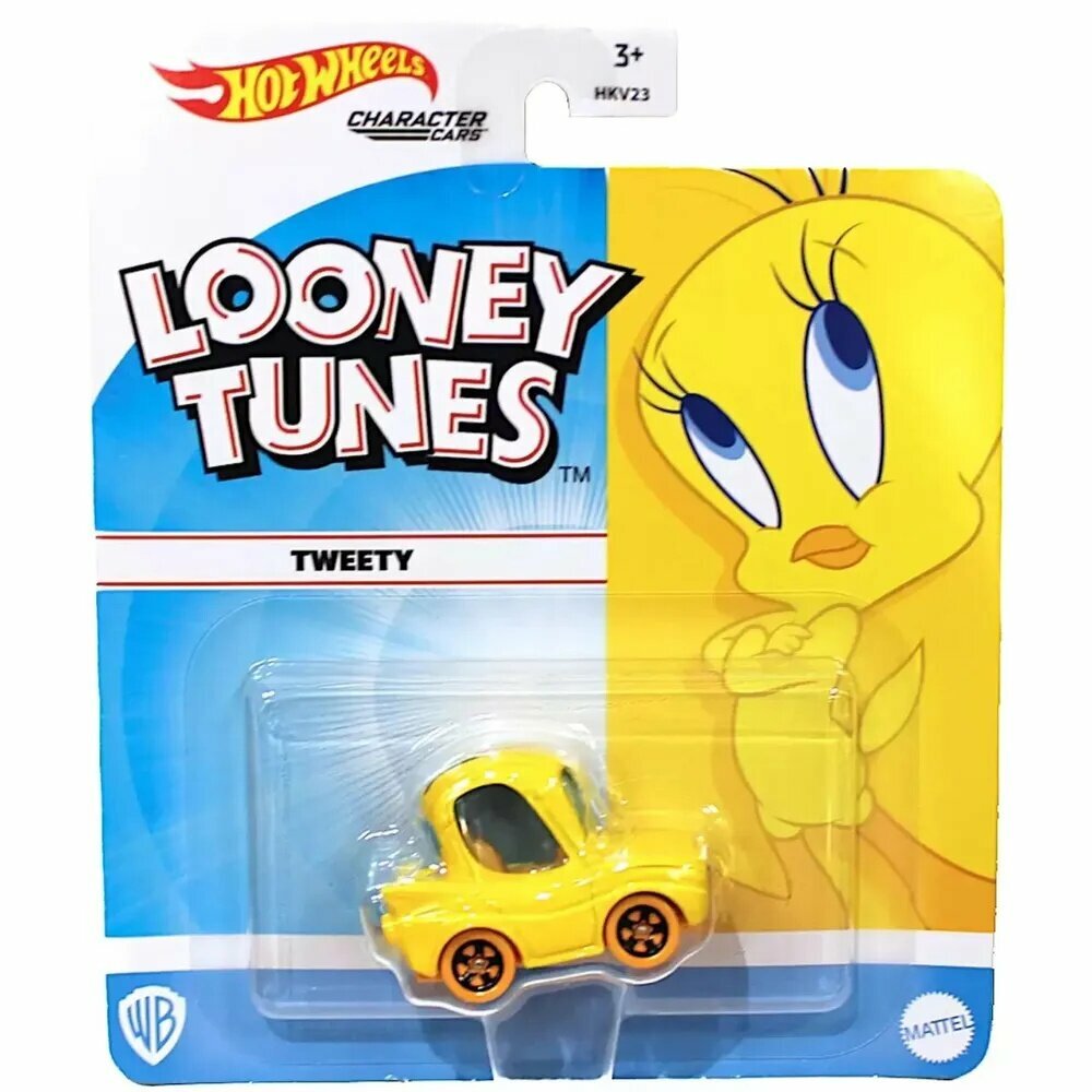 Машинка Mattel Hot Wheels Looney Tunes Character Cars - Tweety