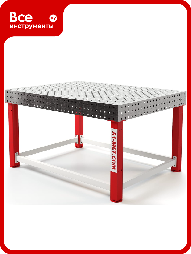 Сварочный стол GREENBERG 1200x1600, красный CBCT-0012х16
