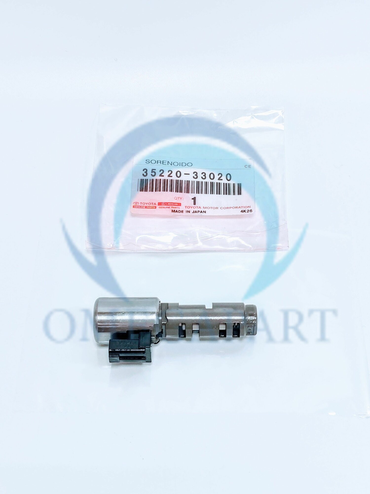 Соленоид АКПП, Toyota 3522033020