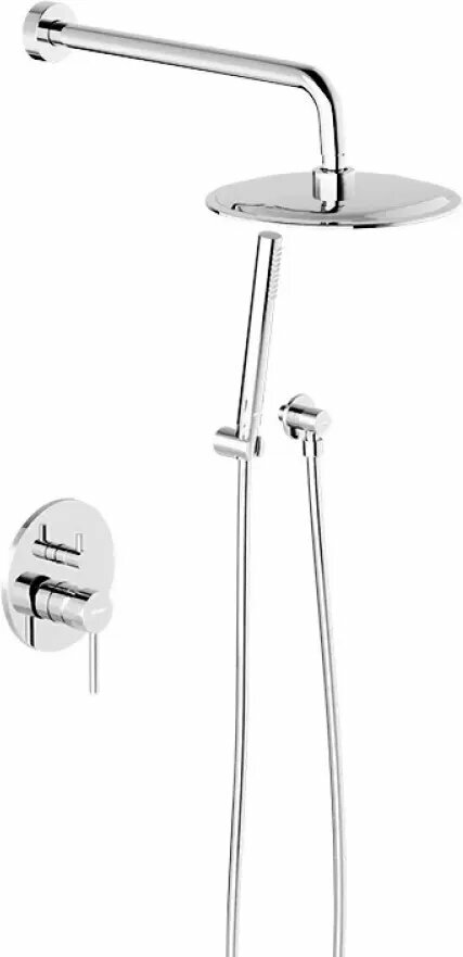 Душевой комплект Damixa Scandinavian Pure 936520000 хром глянцевый