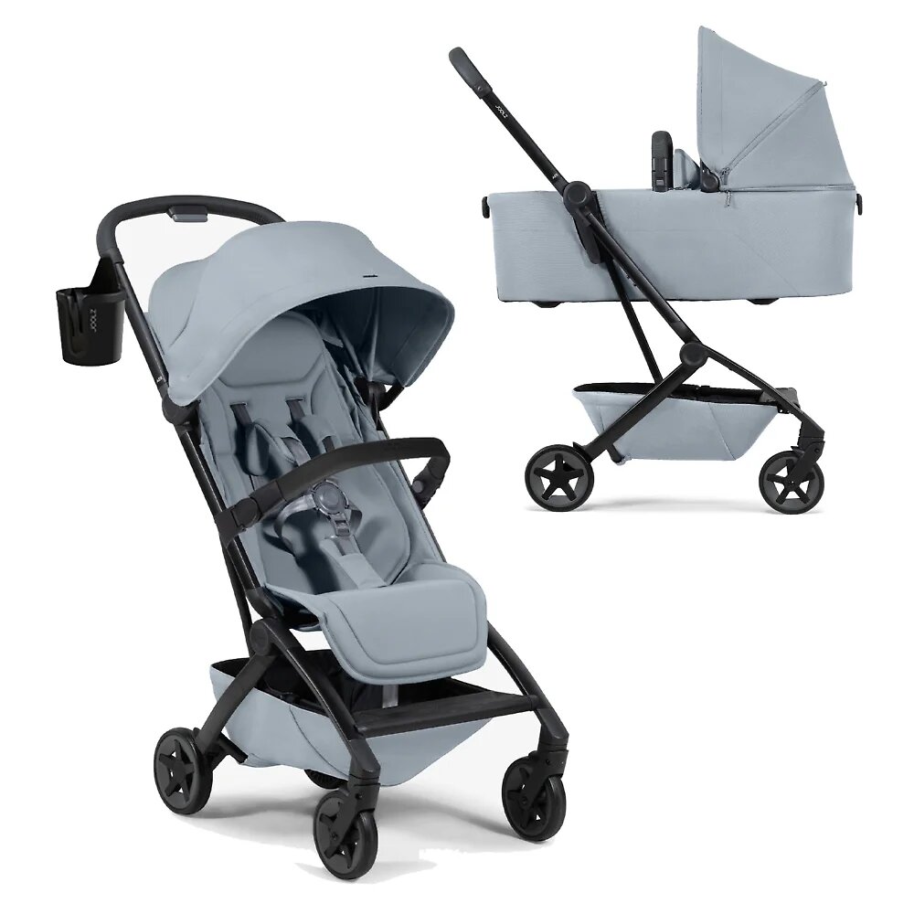 Детская коляска 2в1 Joolz Aer 2, цвет Pebble Grey SE (Серый), артикул производителя 320008 / 320058