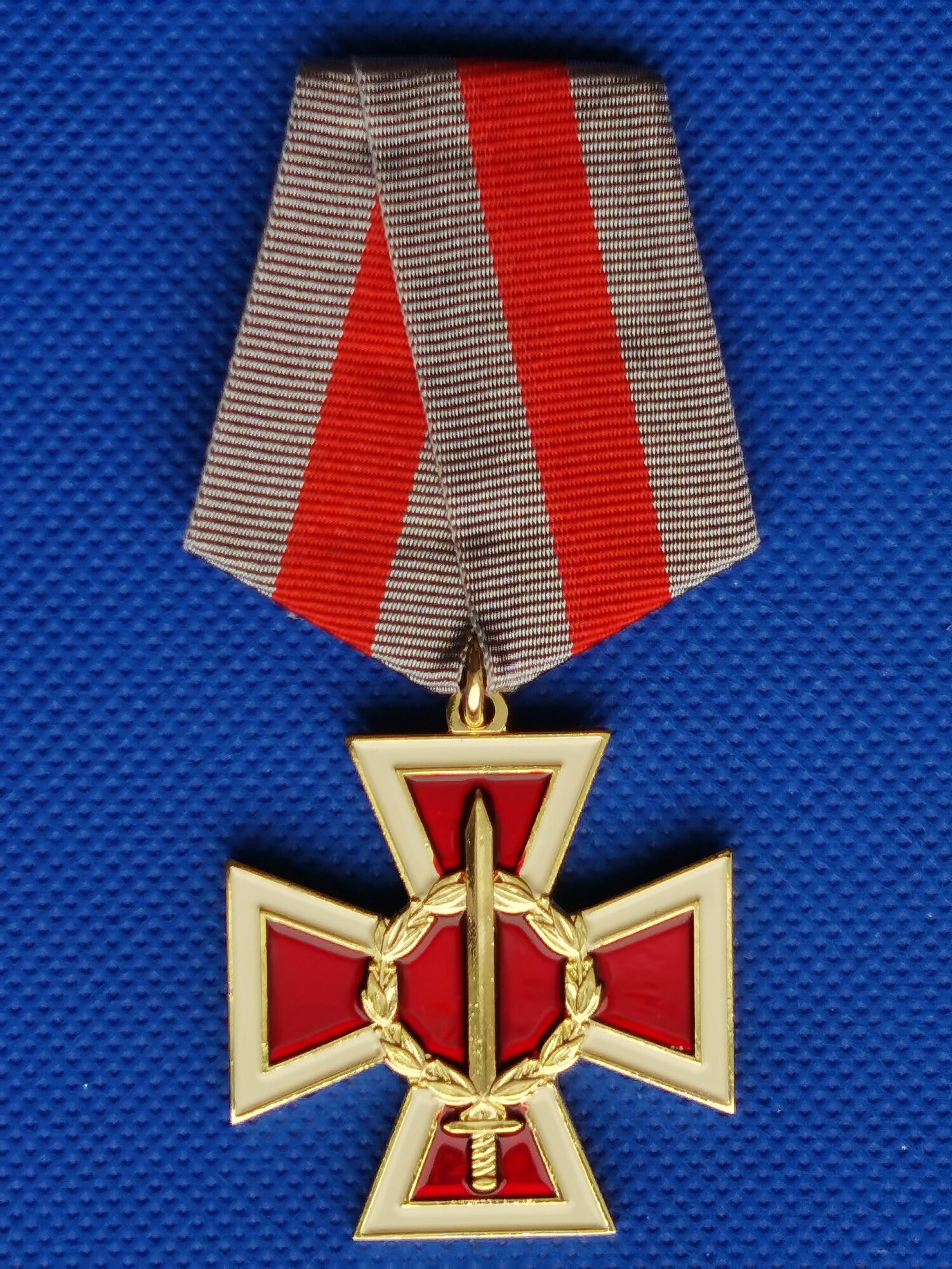 Крест "За спецоперацию" Казачьих войск (муляж), с удостоверением, медаль сувенирная