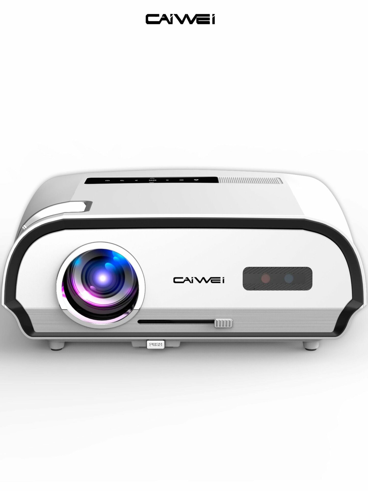 Проектор для фильмов LED-222A CAIVVEI Белый Android 9.0