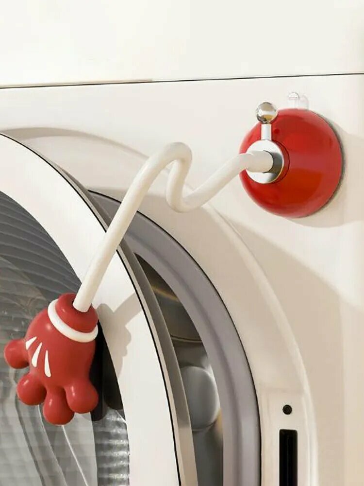 Гибкий фиксатор двери стиральной машины с вентиляцией, защита от плесени, аксессуар для ванной