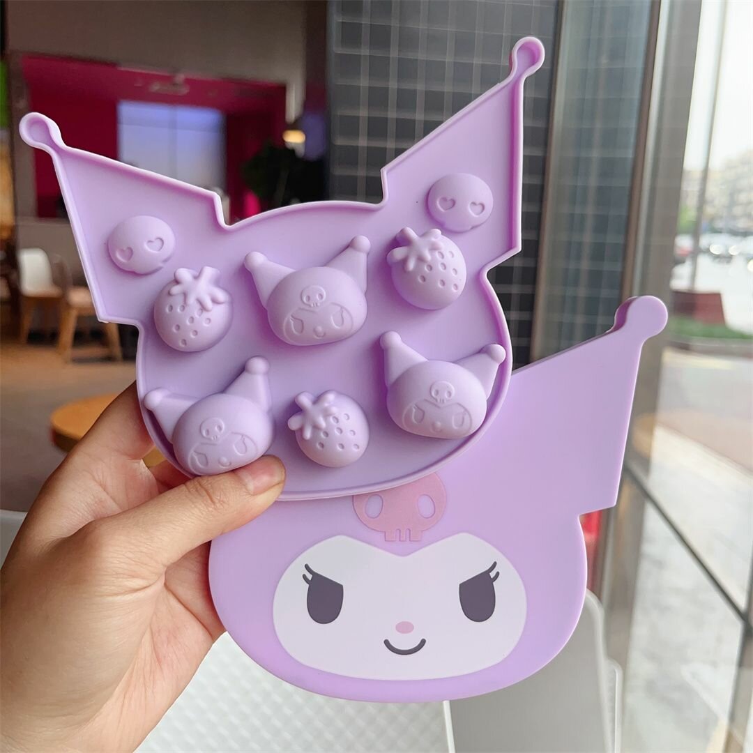 Картонный лоток для льда Куроми, милый формочка для мороженого, домашний силиконовый лоток для льда, ледяные шарики, ледяной контейнер, силиконовая форма для приготовления льда