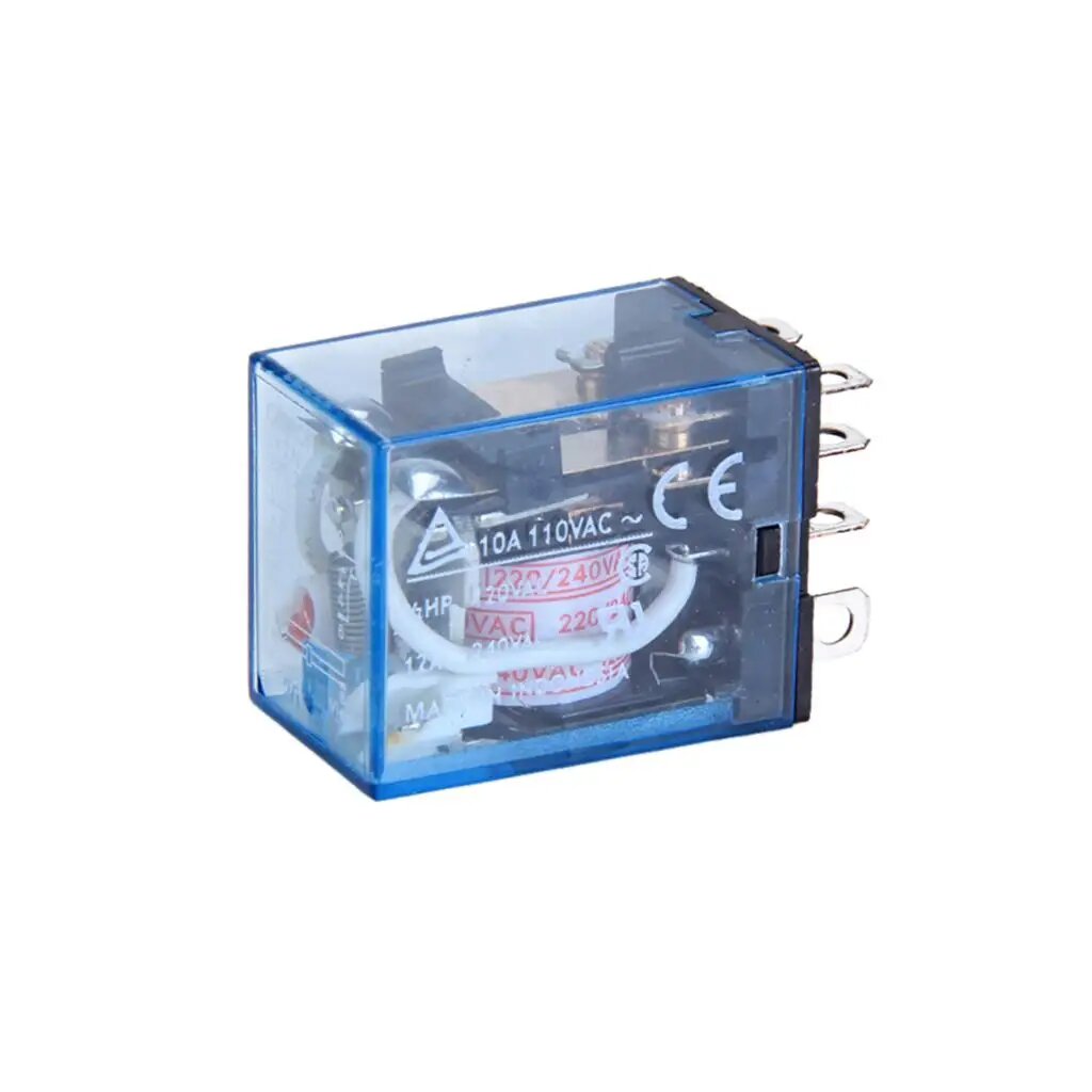 LY2N-J LY2NJ Силовое реле 220 В, 10 А, 8-контактная вилка - тип