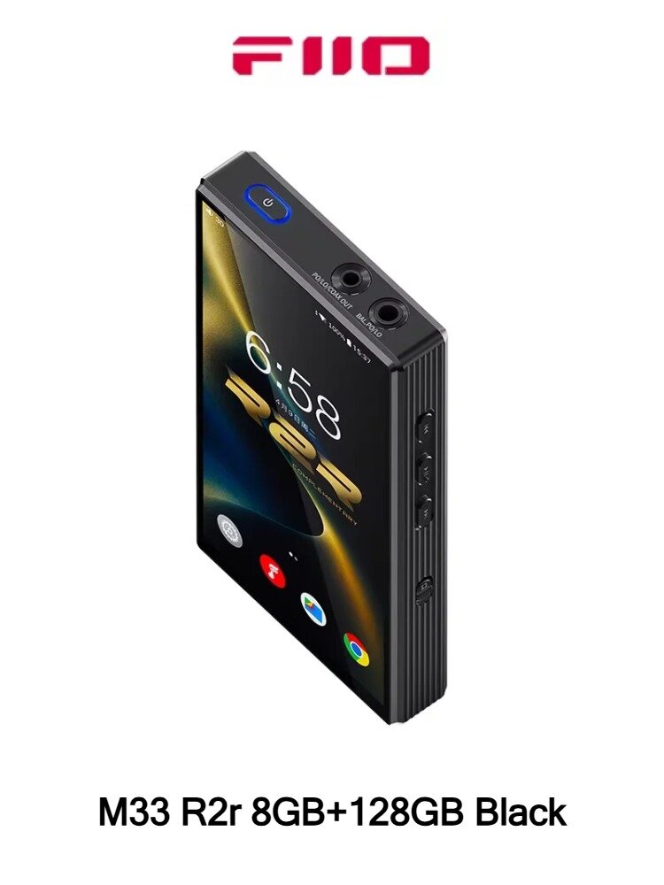 Fiio M33 R2r 8GB+128GB Портативный MP3 Bluetooth музыкальный плеер без потерь HiFi hard solution DSD
