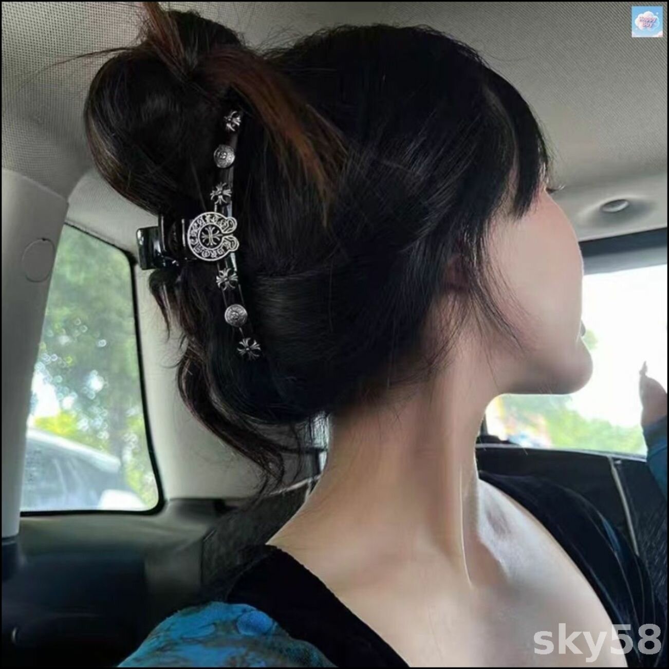 Chrome Hearts Зажим для волос