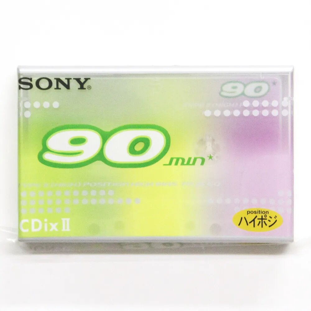 Аудиокассета Sony CDix II 90