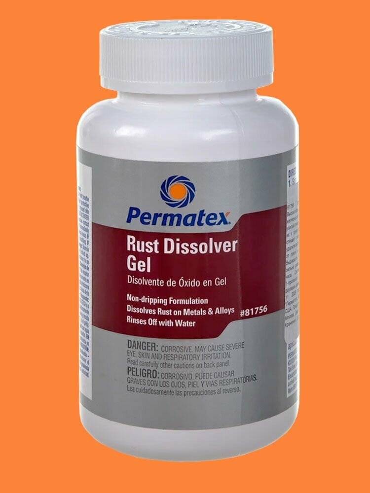Удалитель Ржавчины Гель "Permatex Наваль Джелли", 236 мл PERMATEX 81756 / очиститель ржавчины