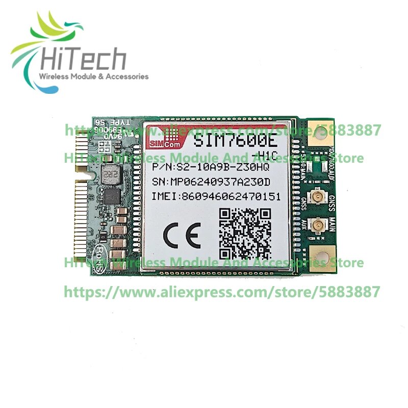 SIMCOM SIM7600 Модуль LTE 4G SIM7600E-H, Accessories 9 — фото 1