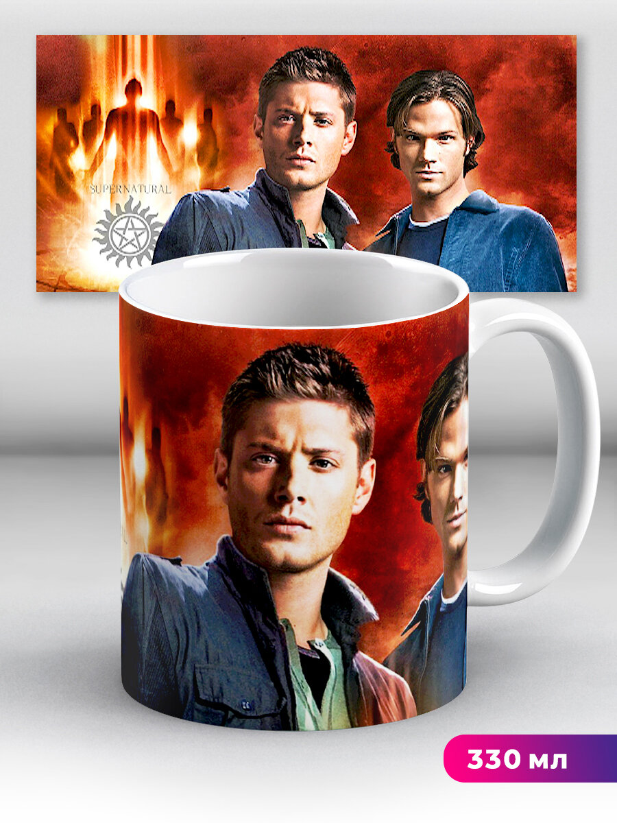 Кружка красный