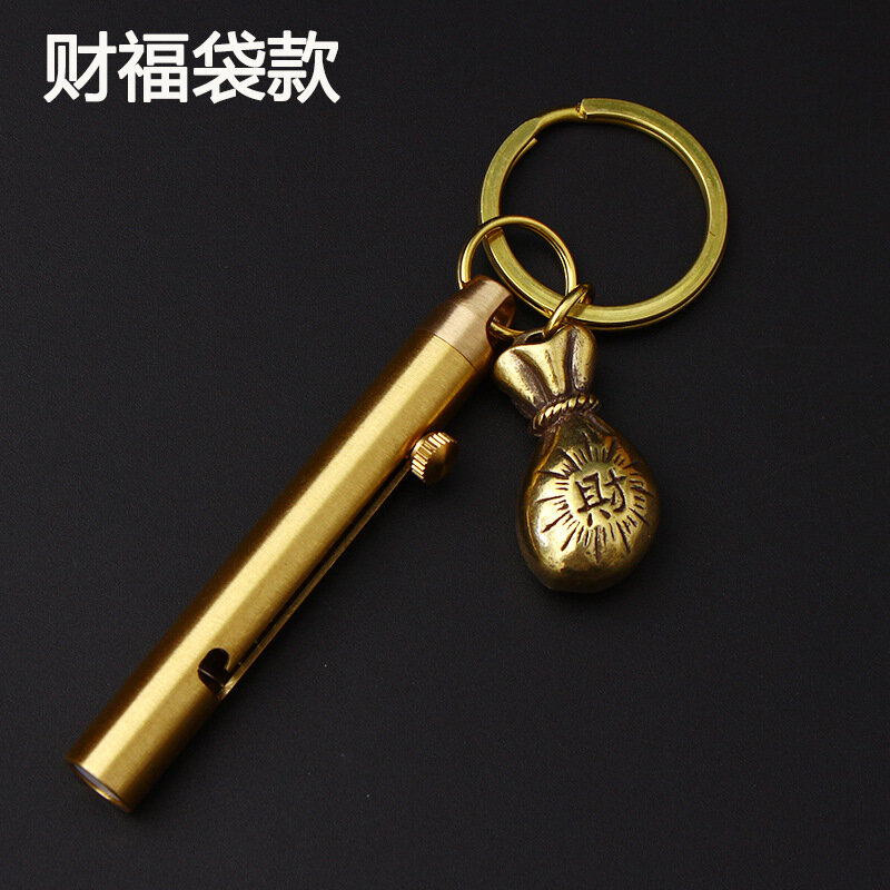 Мини-резак для бумаги из латуни, портативный складной нож для улицы, многофункциональный нож-брелок, нож для открывания упаковок, другое