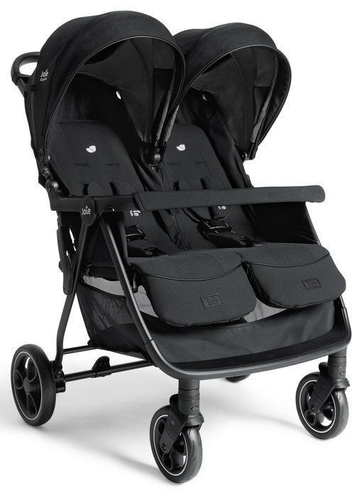 Коляска прогулочная детская для двойни Joie Estrella в цвете Eclipse