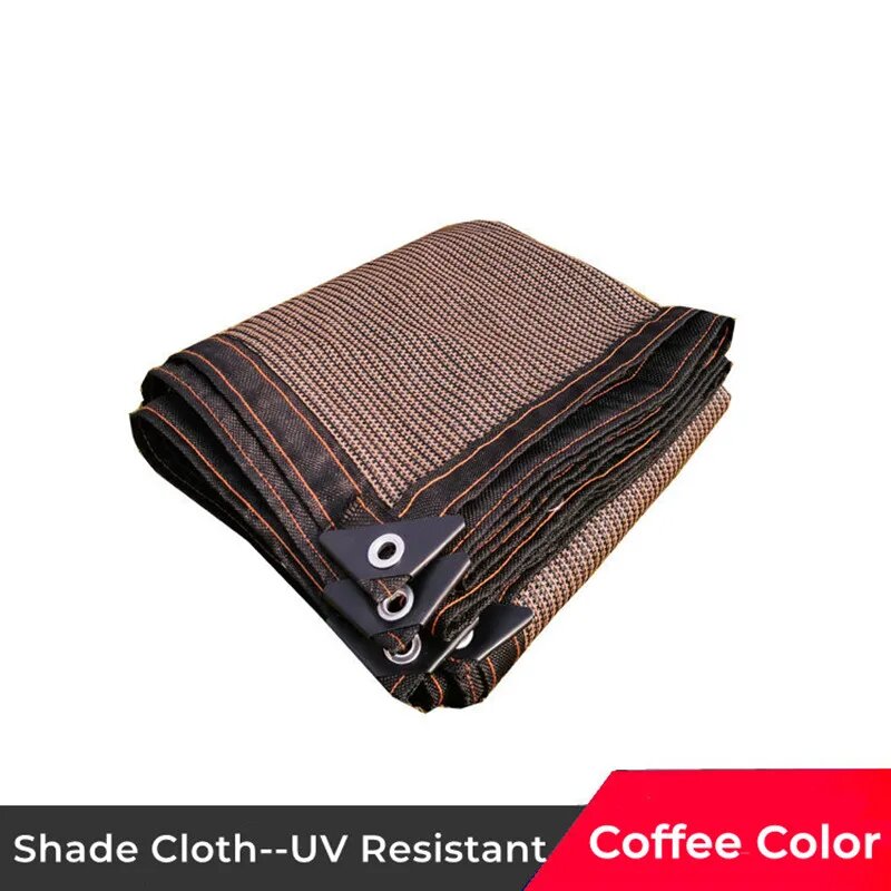 Солнцезащитная сетка для забора коричневая 3x4m