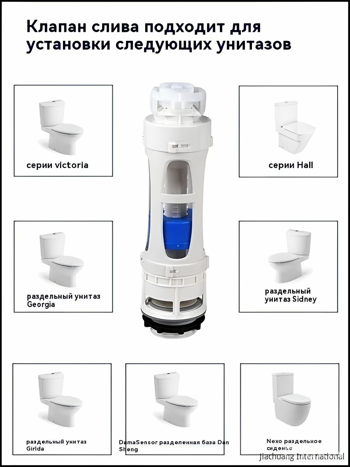 Эксклюзивный арматурный механизм Roca RS880031 с двойным сливом