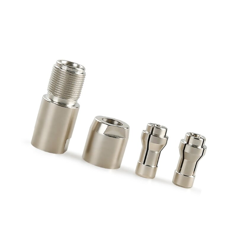 Преобразователи Угловой Шлифовальной машины 100 Типа Во Вращающийся Инструмент С Цангами 3 мм И 6 мм Патрон Цанговый Адаптер Из Высокоуглеродистой стали