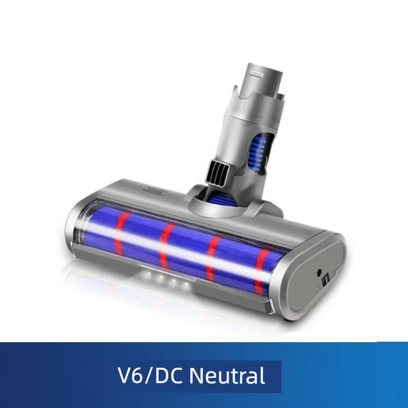 Подходит для аксессуаров для пылесосов Dyson V6, V7, V8, V10, V11, V15, G5: мягкая велюровая насадка-валик, щетка для