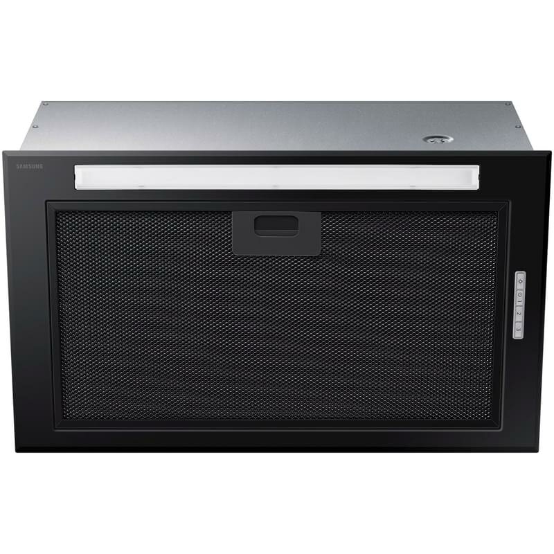 Вытяжка Samsung NK24C7070WB/UR, наклонная, 752 м3/ч, 4 скорости, черная
