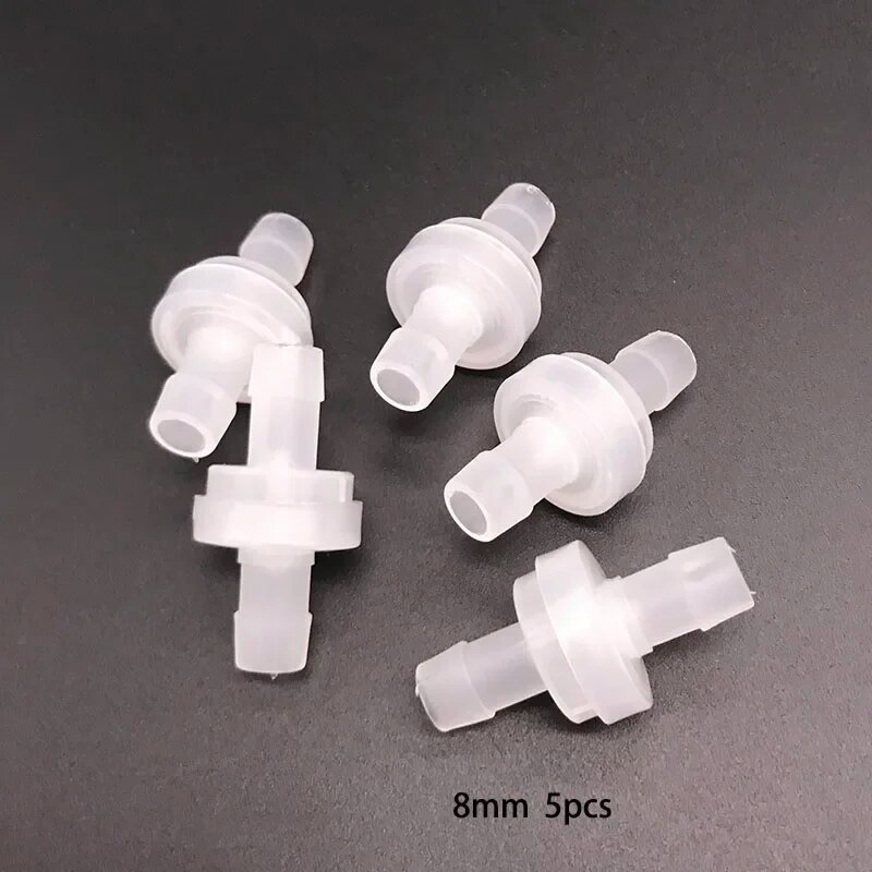 Обратный клапан для аквариума 8mm, 5 шт.