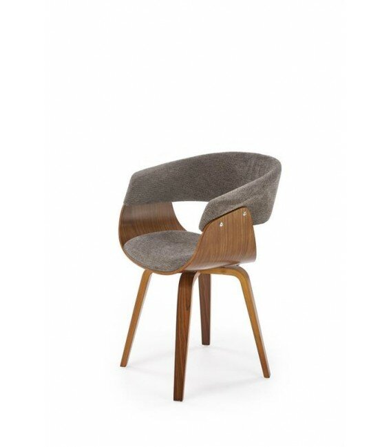 Стул кухонный Halmar K545 (серый/орех)