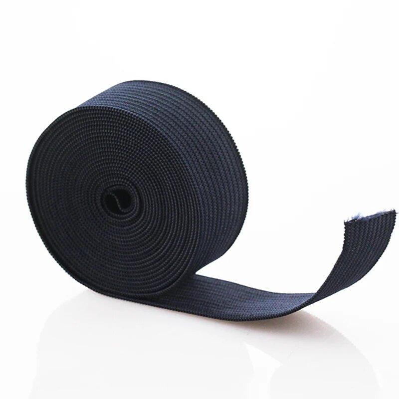 Резинки для шитья 2 см спандекс 5 метров Черный, 08