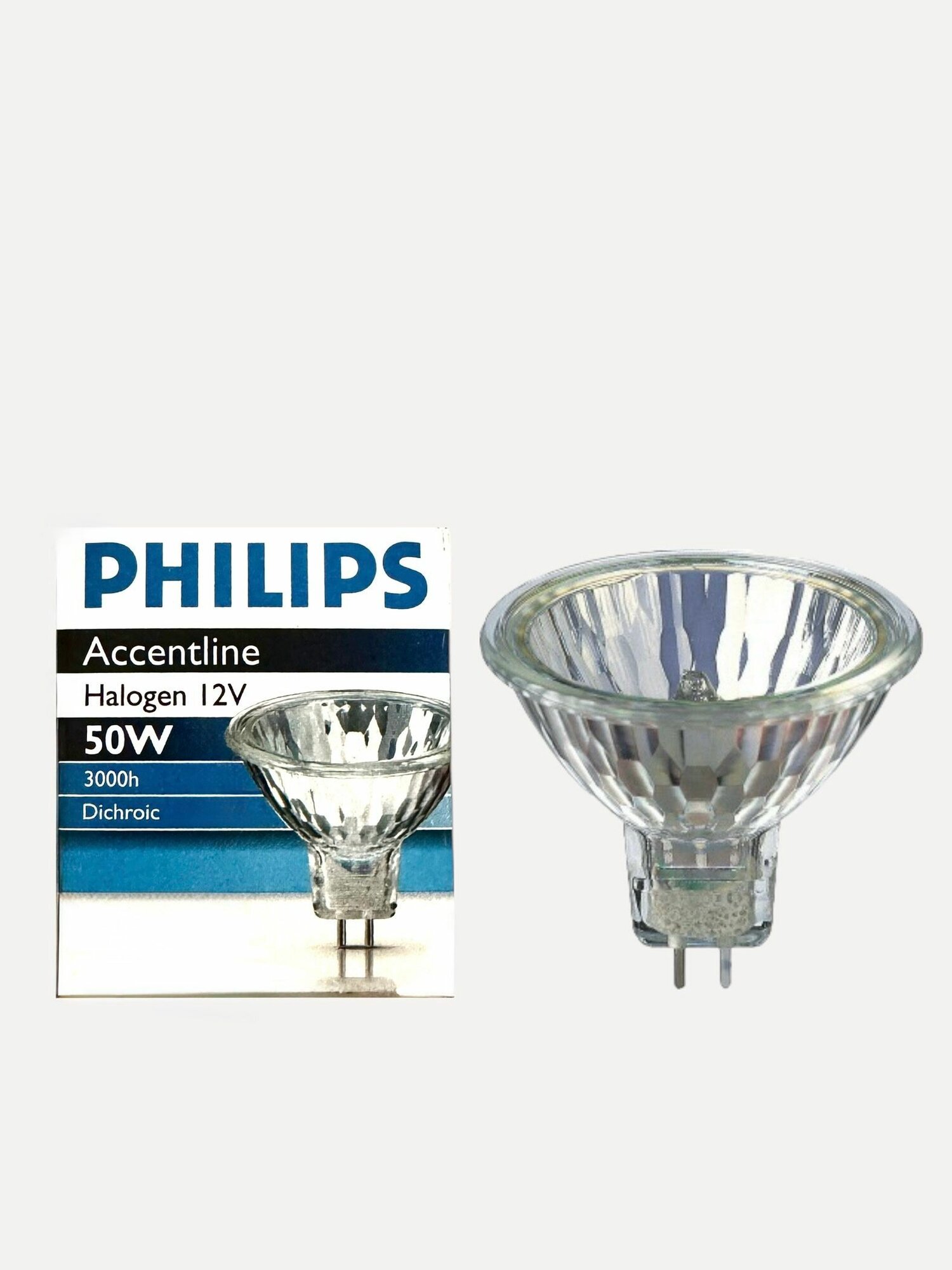 Лампа галогенная Philips Accentline Halogen 50w GU5.3 12V 36D