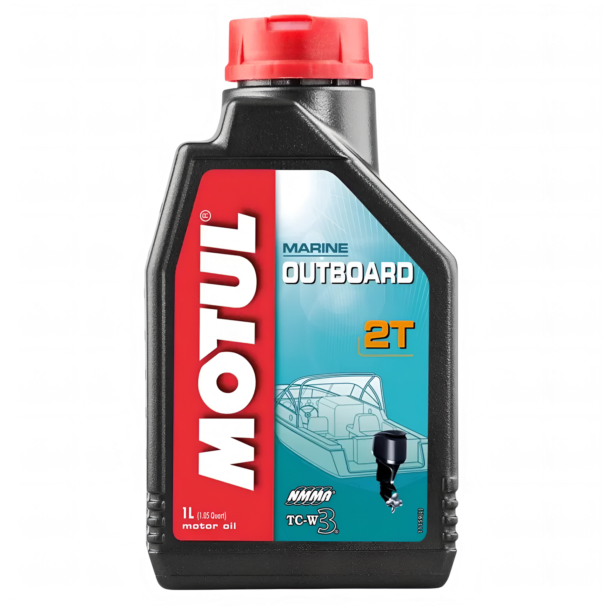 Масло моторное Motul Outboard, минеральное, для водного транспорта, 1 л