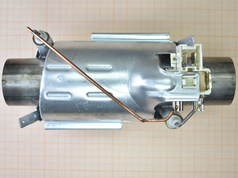 Тэн посудомоечной машины Beko, 1800W, (труба), диаметр 32 мм Оригинал