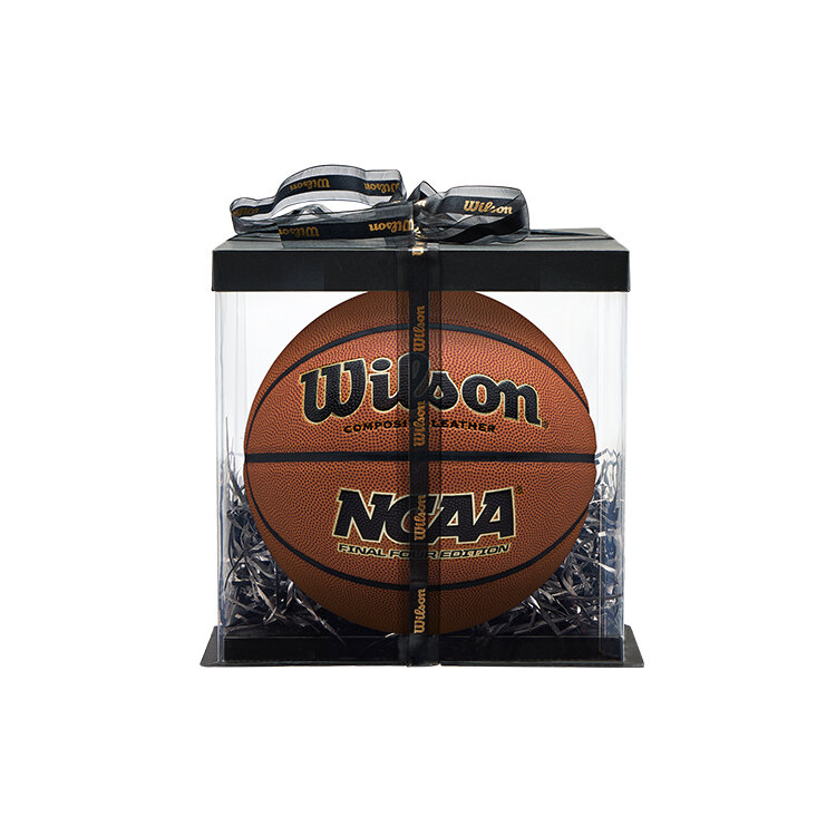 Баскетбольный мяч унисекс Wilson NCAA Collection WTB1233IB07CN, PU, коричневый, размер 7, для тренировок и соревнований