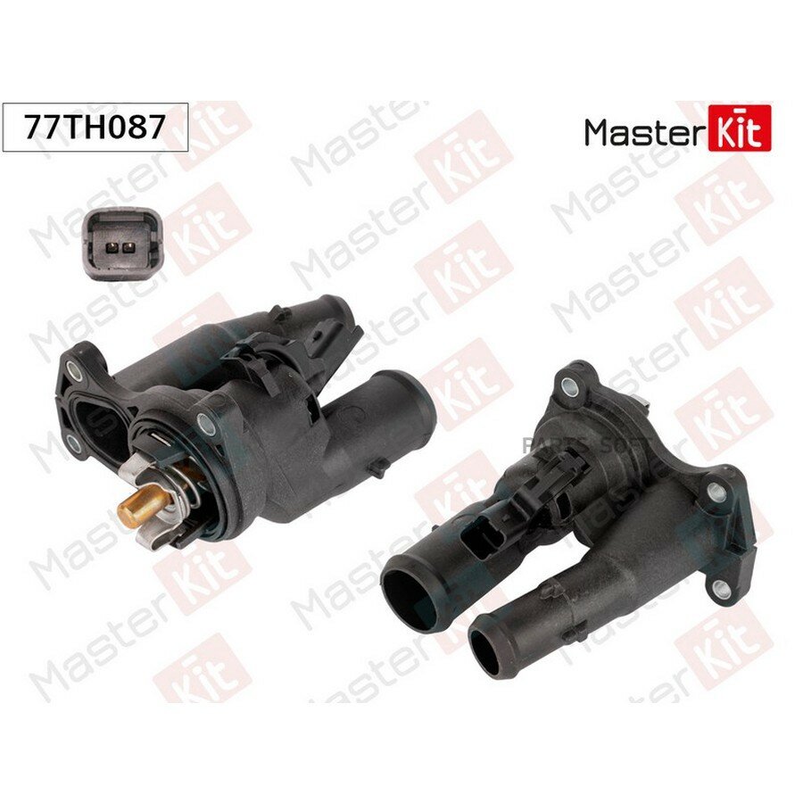 Термостат FORD FOCUS/C-MAX 1.6Ti 04-07 от официального дистрибьютора, MASTERKIT, артикул 77TH087