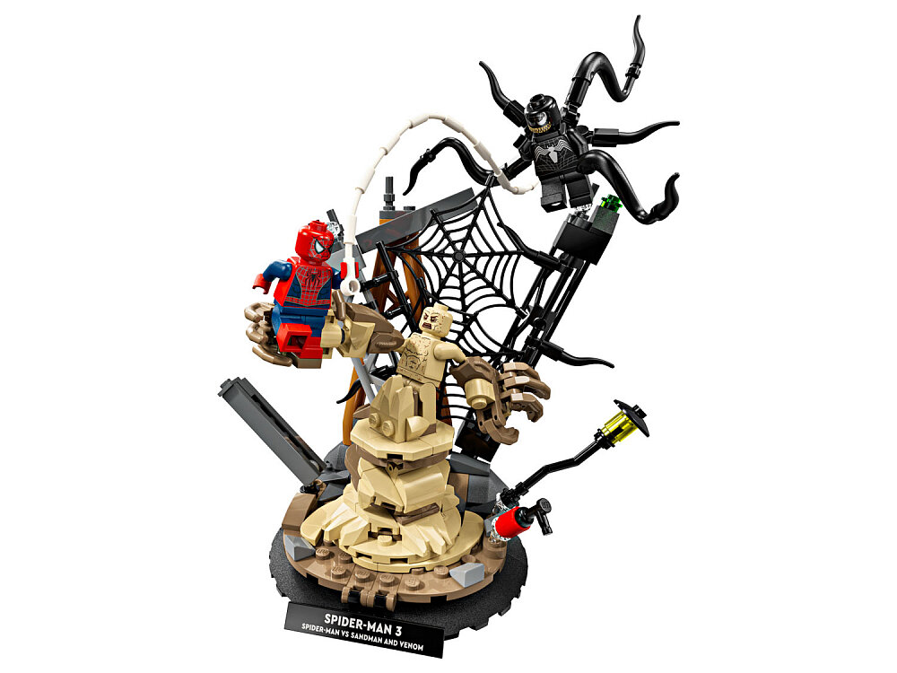 Конструктор LEGO Super Heroes 76334 Конструктор Легендарная битва Человека-паука против Песочного человека